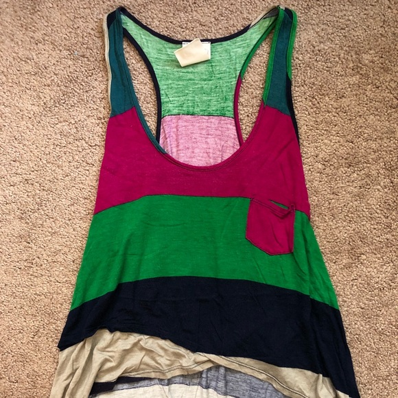 Robin K | Tops | Multicolored Tank | Poshmark
